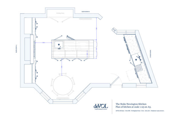 How We Designed The Stoke Newington Kitchen - The deVOL Journal - deVOL ...